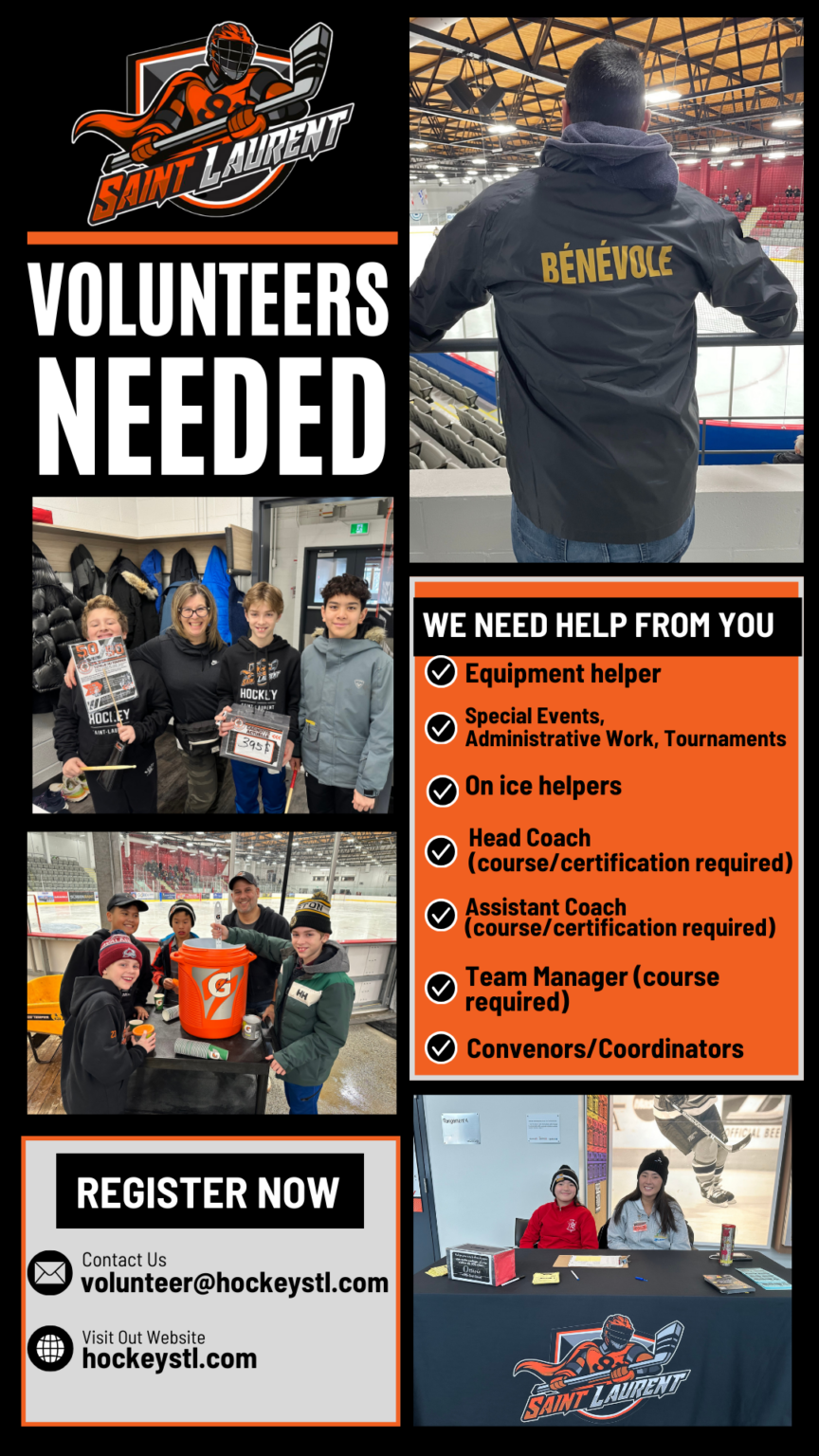 Volunteers – Hockey Saint-Laurent